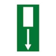 Pictogramme " Issue de secours " de porte Imprimé - SIGMA
