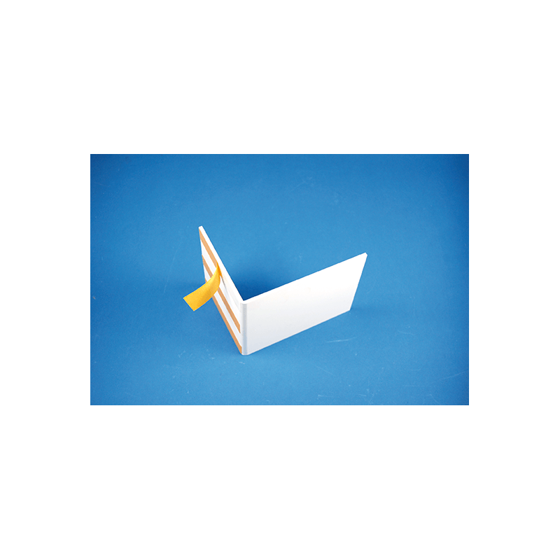 equerre 90° pvc blanc adhesive 1 cote - SIGMA