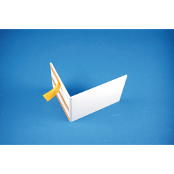 equerre 90° pvc blanc adhesive 1 cote - SIGMA