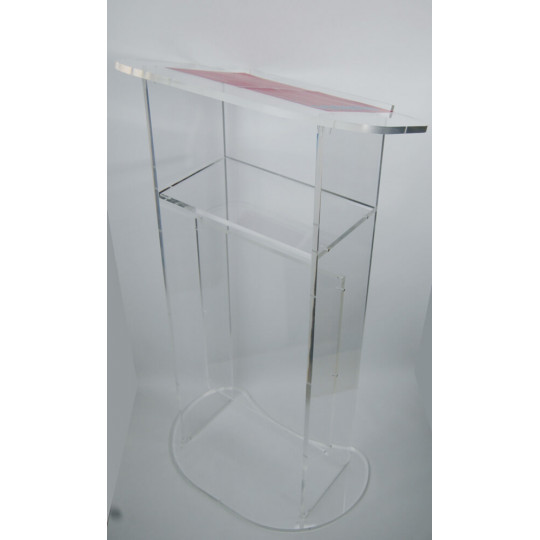 Pupitre Plexi de Conférence et Discours avec plateau - SIGMA