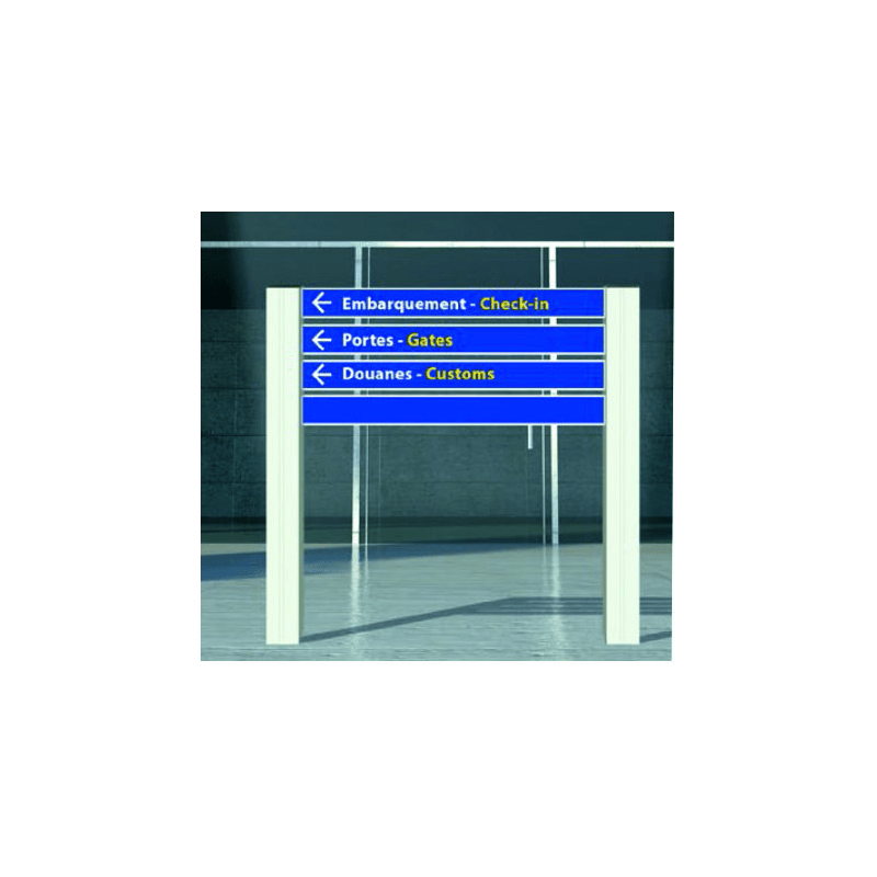 Bi-mat, Panneau directionnel et informatif - Sigma Signalisation