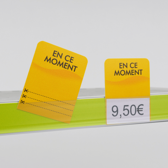 Stop Rayon PLV facing pour Réglette " En ce Moment " - SIGMA