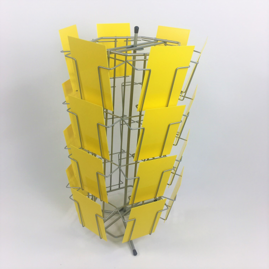 Présentoir cartes postales de comptoir rotatif kk24 - SIGMA