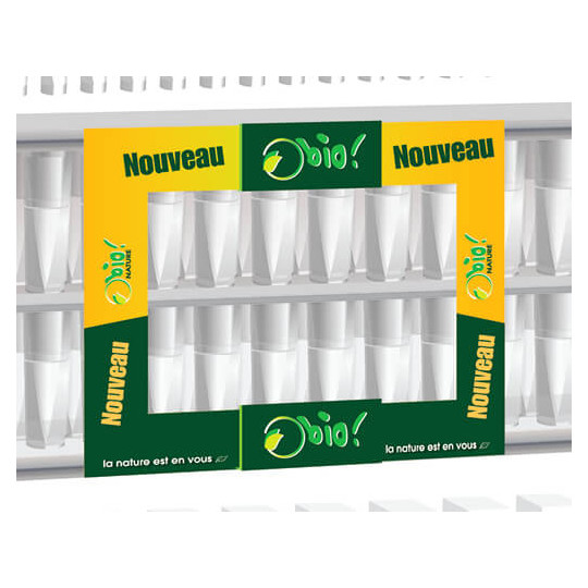 PLV d'habillage de linéaire fenêtre réglable fixation par brides - SIGMA