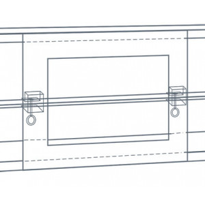 plv habillage de lineaire fenetre fixation brides - SIGMA