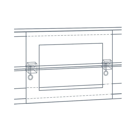 plv habillage de lineaire fenetre fixation brides - SIGMA