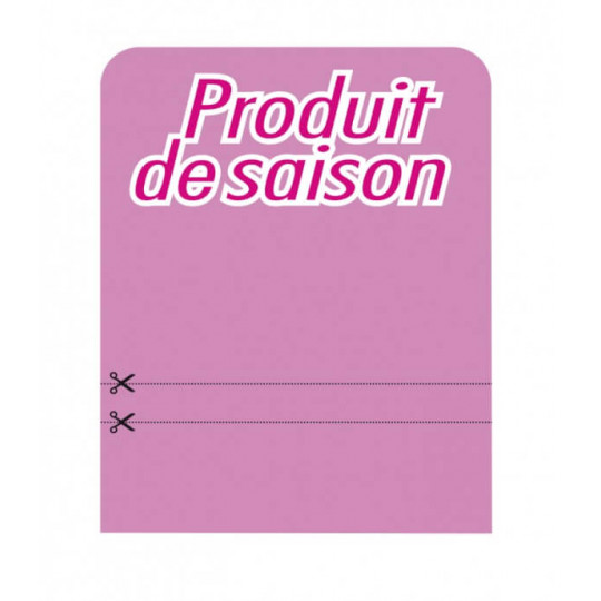 stop rayon frontaux reglette produit de saison - SIGMA
