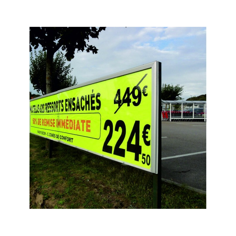 Banderole & Calicot Publicitaire sur mesure - Sigma Signalisation
