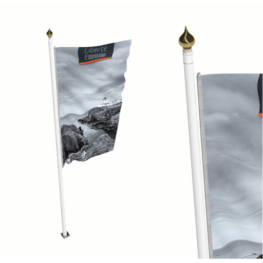 Mât et Poteau pour Drapeau et Pavillon - Sigma Signalisation