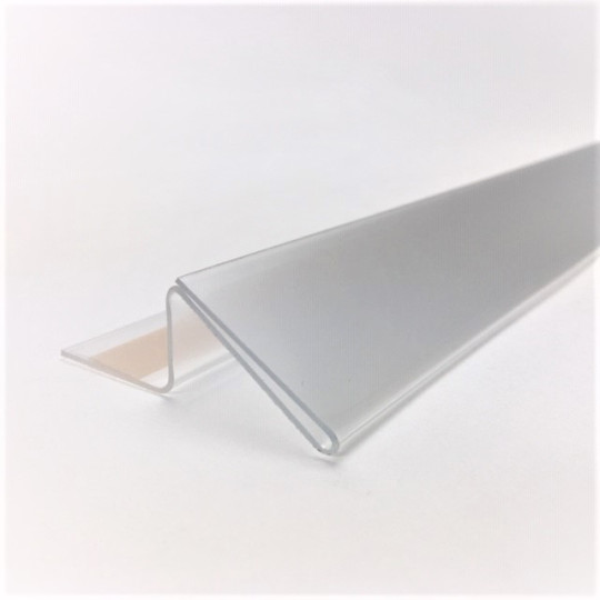 Profilé en réglette incliné pour rayons - Sigma Signalisation