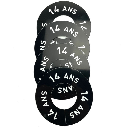 Rond Indicateur de Taille à vêtement Fabriqué en France - SIGMA